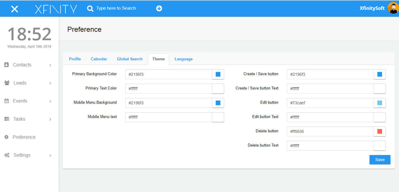 Open Source Laravel Crm And Project Management Upping Crm By Xfinitysoft